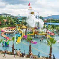 China LANCHAO-WH03 Outdoor Water Park Playground Equipment 25m×23m×12m with 45KW Power and 12+ Year Lifespan for sale