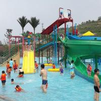 China LANCHAO-WH03 Outdoor Water Park Playground Equipment 25m×23m×12m with 45KW Power and 12+ Year Lifespan for sale