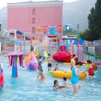 China Kids Splash Pad Water Park Equipment 2700x2000mm with 500kg Capacity UV Resistant Fiberglass for sale