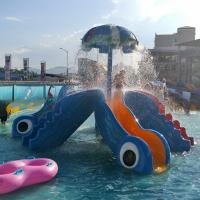 China ISO9001 Certified Water Park Bucket Slide for Kids - 7000×3800 mm Dimensions, >500kg Capacity for sale