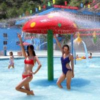 China LANCHAO Fiberglass Water Play Equipment for Amusement Parks - 500kg Capacity, 12+ Year Lifespan for sale