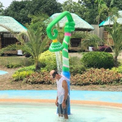 China LANCHAO-WT01 Water Bucket Playground Equipment H2700×W2000 mm with 12+ Year Lifespan for Water Parks for sale