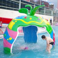 China Fiberglass Apple Water Park Playhouse for Children - 500kg Capacity, 12+ Year Lifespan for sale
