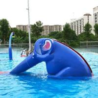 China Fiberglass Little Rabbit Water Slide for Children - 500kg Capacity, 12+ Year Lifespan for Amusement Parks for sale