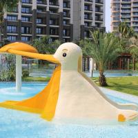 China Fiberglass Water Park Slide for Children - 500kg Capacity, 12+ Year Lifespan, Oxidation Resistant for sale