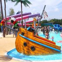 China Weather Resistance Kids Water Slide Playground For Water Park for sale