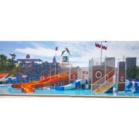 China Commercial Pirate Ship Water Play Equipment 18m x 16m with 11KW Power and 500kg Capacity for Outdoor Parks for sale