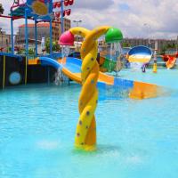 China Climbing Plant Spray Water Park Splash Pad Equipment Environmental Friendly for sale