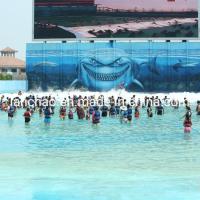 China Vacuum Tsunami Wave Pool Equipment 2m Height 55KW Power for Amusement Water Parks for sale