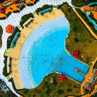 China Lanchao WP01 Artificial Wave Pool Machine - 2m Wave Height, 55KW Power for Water Parks for sale