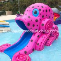 China Fade Resistant Swimming Pool Water Slide Children Water Park Slide for sale