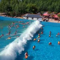 China LANCHAO-WP01 Vacuum Wave Pool Generator - 2m Wave Height, 55KW Power for Water Parks for sale