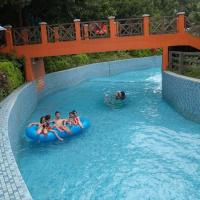 China Artificial Lazy River Wave Machine 30KW Power 0.8m Depth Water Park Equipment with 12+ Year Lifespan for sale