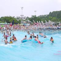 China Lanchao ISO9001 Certified Tsunami Wave Pool Equipment 2m Wave Height 55KW Power for Water Parks for sale