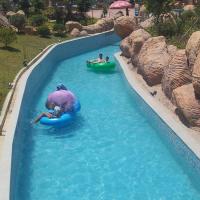 China Anti-Rust Steel Lazy River Water Park Equipment 30KW Power 100-400m Length Customizable for sale