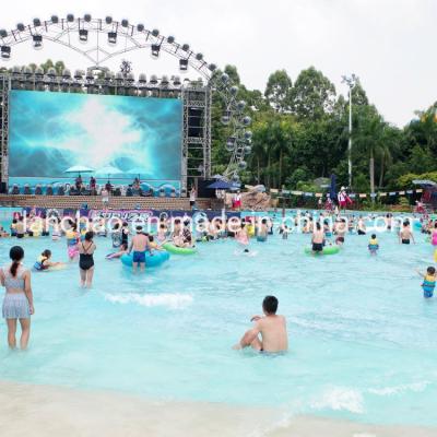 China LANCHAO Wave Pool System 55KW with 2M Wave Height for Outdoor Amusement Parks - Customizable Water Park Equipment for sale