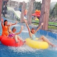 China Outdoor Water Park Lazy River Equipment 100-400m Length with 30KW Power and 0.8m Depth for sale