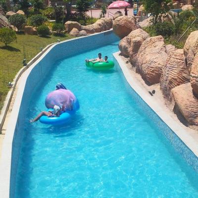 China Commercial Lazy River Water Park Equipment - 30KW Power, 0.8m Depth, 500kg Capacity for Amusement Parks for sale