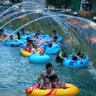 China 0.8m Depth Lazy River Swimming Pool Equipment 30KW Power 500kg Capacity for Water Parks for sale