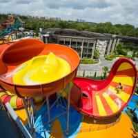 China The Most Thrilling Boomerang Slide Screaming Water Games For Adults for sale