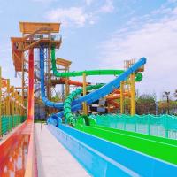 China Aqua Loop Speed Water Slide Fiberglass Body Slide for Theme Park Playground for sale