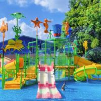 China Outdoor Water Park Playground Equipment Swimming Pool Combination Slide for sale