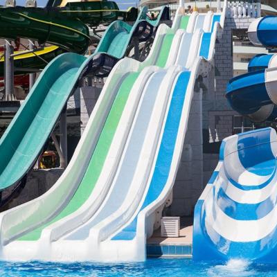 China Outdoor Water Park Playground Equipment Swimming Pool Combination Slide for sale