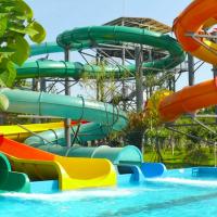 China Aqua Park Amusement Rafting Water Slide For Teenagers for sale