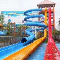 China Fiberglass Water Slide Equipment for Water Parks - 500kg Capacity, 12+ Year Lifespan, Custom Designs for sale