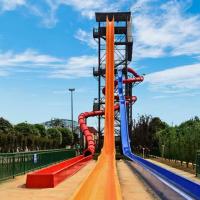 China Fiberglass Water Slide Equipment for Water Parks - 500kg Capacity, 12+ Year Lifespan, Custom Designs for sale