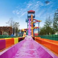 China Freefall High Speed Water Slide Equipment for Aqua Parks - 500kg Capacity, 12+ Year Lifespan, Custom Fiberglass Design for sale