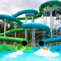 China Spiral Water Slide Fiberglass Equipment for Amusement Parks | 500kg Capacity | 12+ Year Lifespan for sale