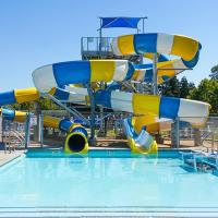 China Aquatic Park Swimming Pool Combination Spiral Tube Slide for Adult for sale