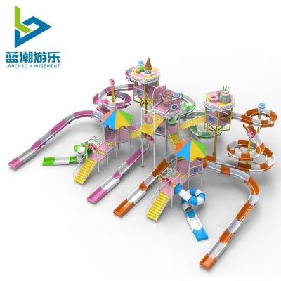China Water Park Playground Funny Water House For Kids Adult for sale