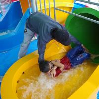 China High Capacity (>500kg) Fiberglass Water Slide with Long Lifespan (>12 years) and 12 Months Warranty for Outdoor and Commercial Use for sale