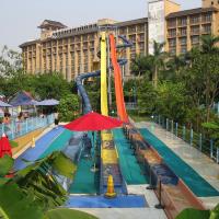 China Fiberglass Water Slide with 12 Months Warranty Over 12 Years Working Life and Max Capacity >500kg for Amusement Parks for sale