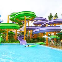 China Fiberglass Water Slide with High Capacity (>500kg), Long Working Life (>12 Years), and 12 Months Warranty for Aqua Parks for sale