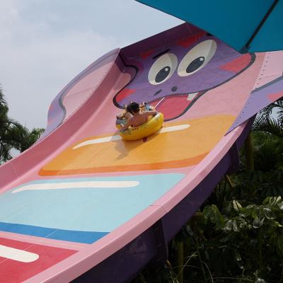 China High Speed Boomerango Water Slide with 12 Months Warranty and 5-10 Passenger Capacity for Amusement Parks for sale