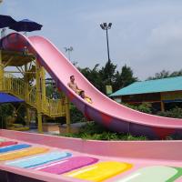 China High Speed Boomerango Water Slide with 12 Months Warranty and 5-10 Passenger Capacity for Amusement Parks for sale