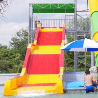 China Family Fun Fiberglass Pool Slide with 12 Months Warranty and More Than 12 Years Working Life ISO9001 Certified for sale