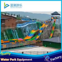 China Fiberglass Water Slide with 12 Months Warranty and More than 12 Years Working Life for High Capacity Aqua Parks for sale