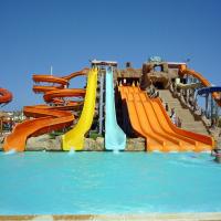 China Commercial Grade Water Park Slide with Rainbow Racer Design and Spiral Slide for Indoor/Outdoor Use for sale