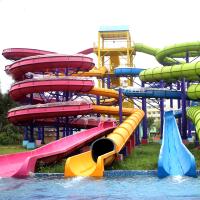 China Customized Spiral Design Fiberglass Water Slide for Adult Use with High Capacity in Aqua Parks for sale