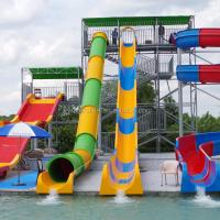 China Water Attraction Amusement Park Slides Swimming Pool Water Slide for sale