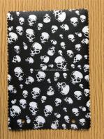 China 100% Polyester Black and White Skeleton Printing Oxford Fabric for sale