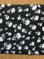 China 100% Polyester Black and White Skeleton Printing Oxford Fabric for sale
