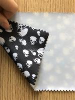 China 100% Polyester Black and White Skeleton Printing Oxford Fabric for sale