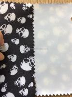 China 100% Polyester Black and White Skeleton Printing Oxford Fabric for sale