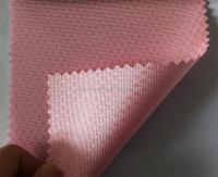 China Coated Pink Bar Diamond Implicit Jacquard 100% Polyester Oxford Fabric for Items for sale