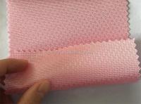 China Coated Pink Bar Diamond Implicit Jacquard 100% Polyester Oxford Fabric for Items for sale